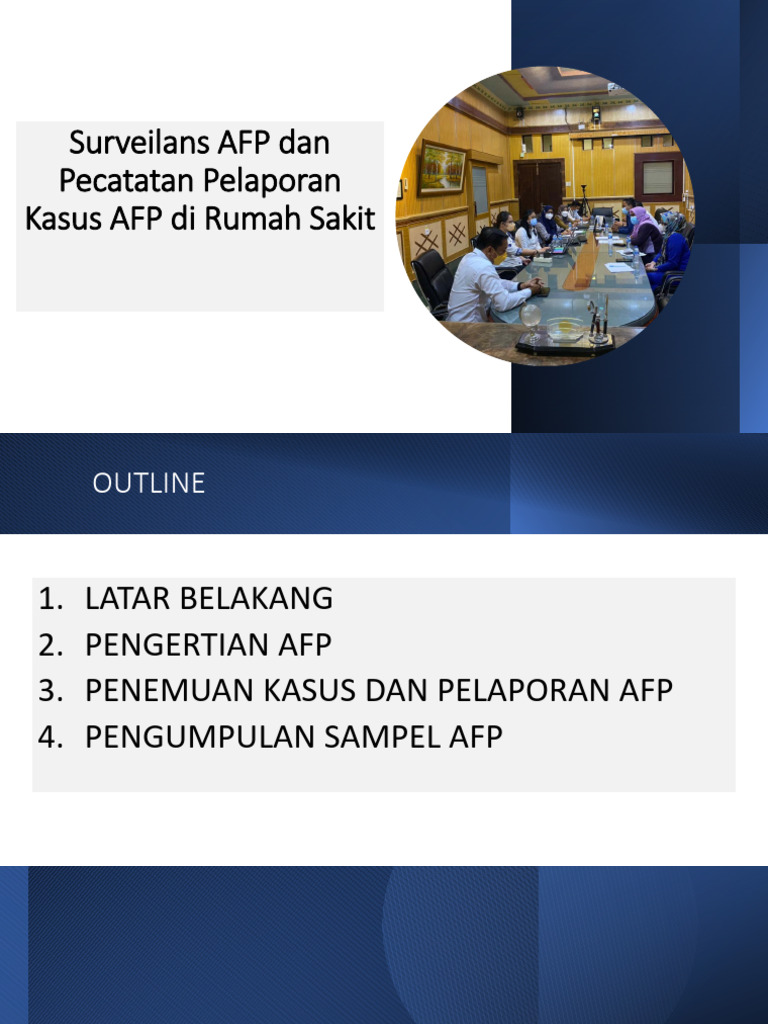 V3. Penguatan Surveilans AFP-Jatim | PDF