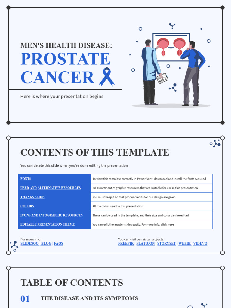 Prostate Cancer Overview and Insights | PDF | Medical Diagnosis | Infection