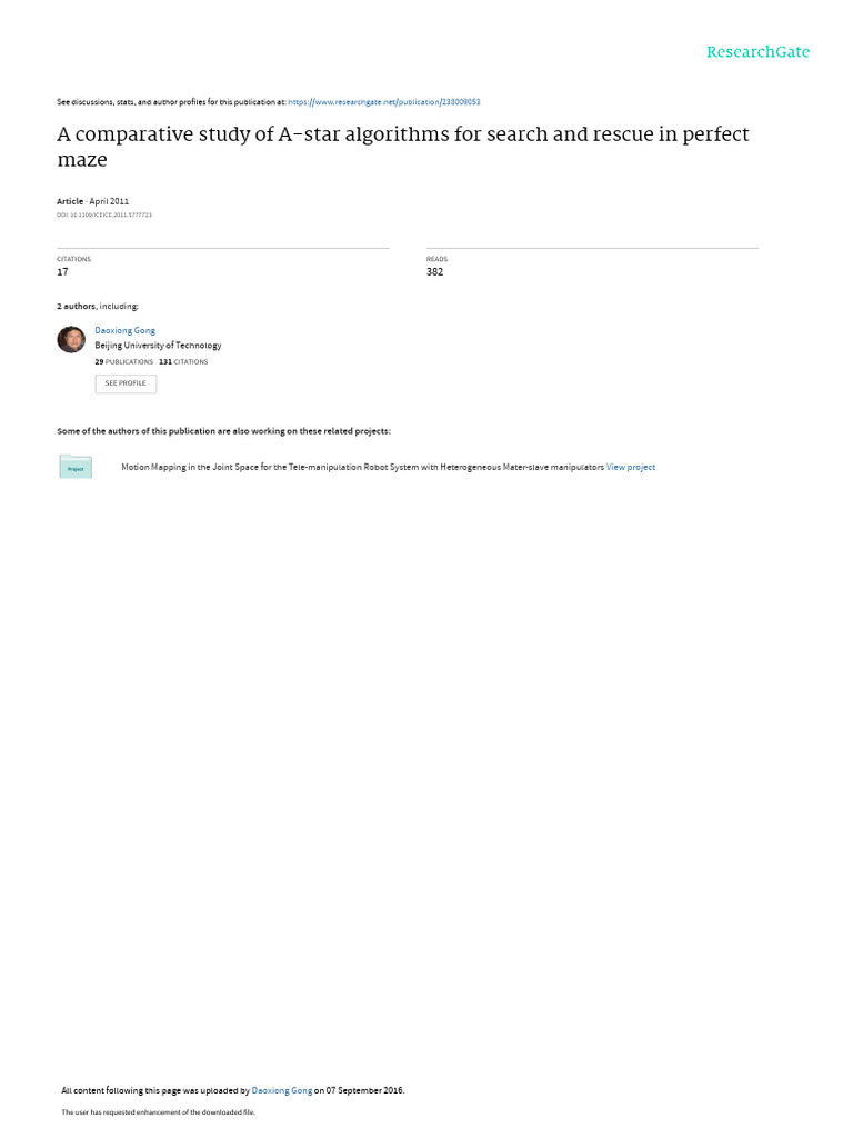 A Comparative Study of A-Star Algorithms For Search and Rescue in ...