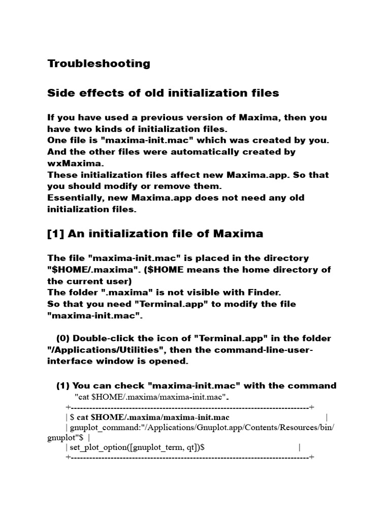 Troubleshooting Initialization Files | PDF | Computer File | Directory ... Troubleshooting Initialization Files | PDF | Computer File | Directory ...