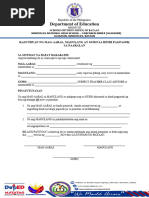 Parental Consent Form. Aral Program.... | PDF