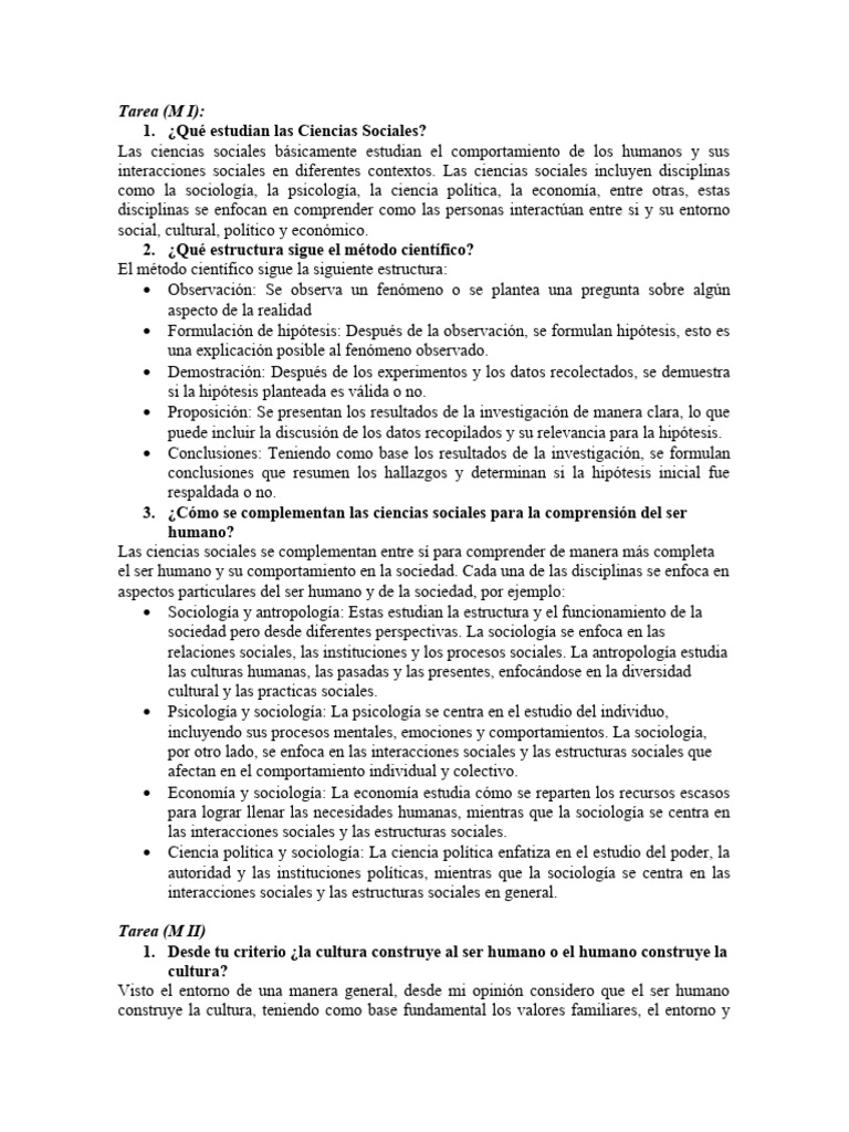 Tareas UTH | PDF | Sociología | Neoliberalismo