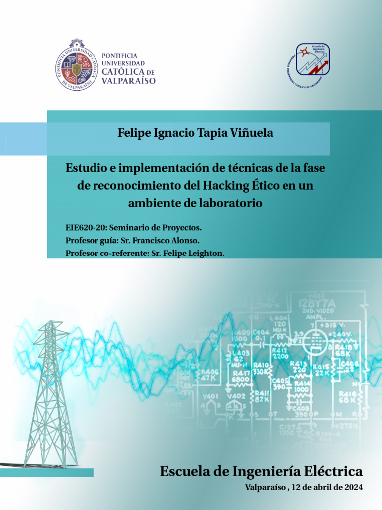 Estudio e Implementación de Técnicas de La Fase de Reconocimiento Del Hacking Ético en Un ...