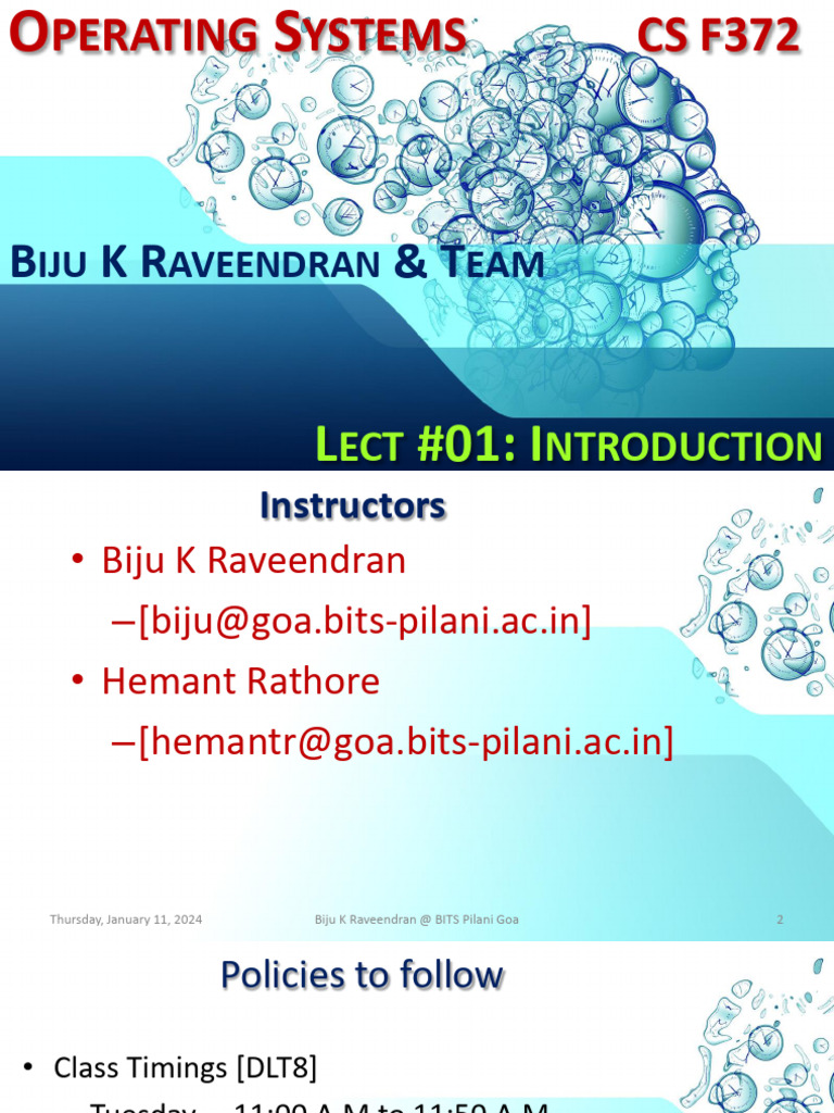 Lect 01 Introduction Pdf Operating System Process Computing 2738