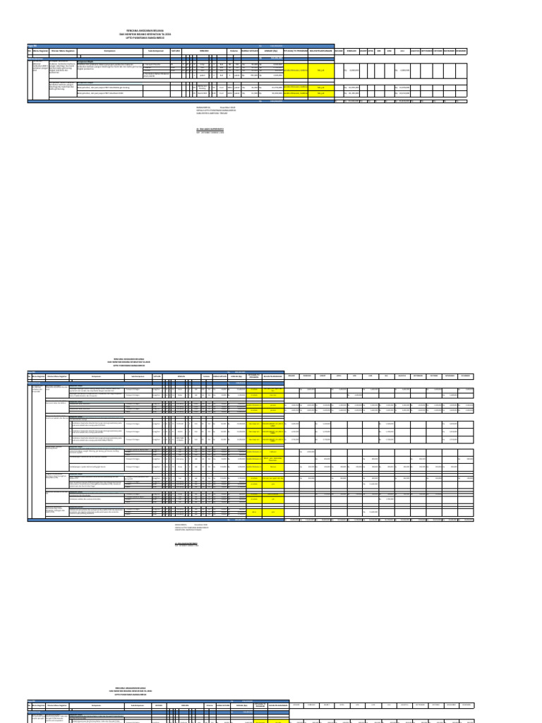 Rab Bok Bangunrejo 2024 Penatausahaan | PDF