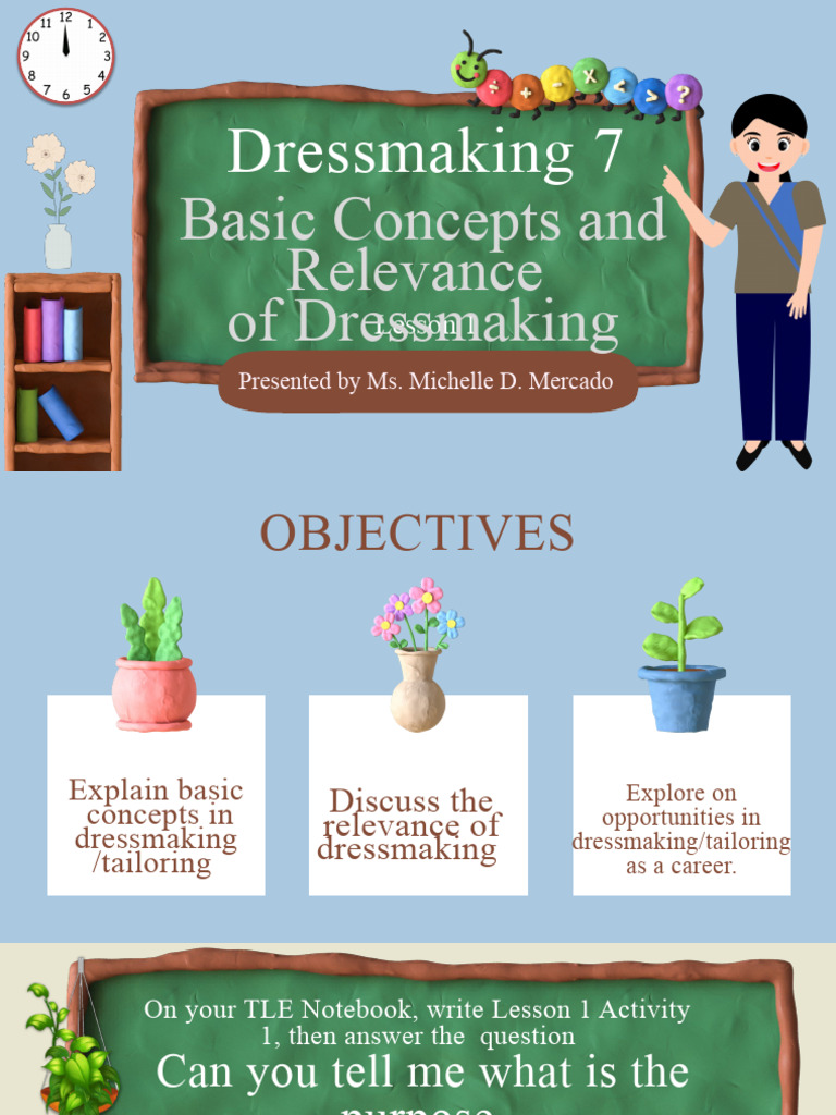 Dressmaking 7 Lesson 1 - History of Dressmaking | PDF | Clothing | Fashion