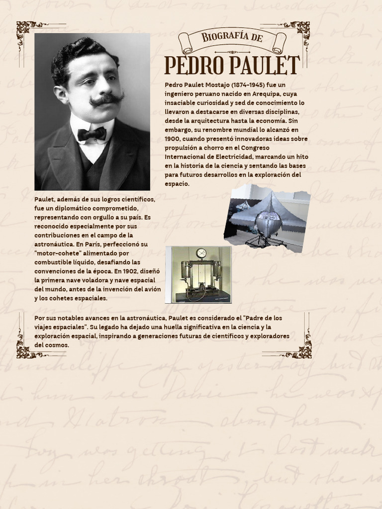 Pedro Paulet: Biografía de | PDF