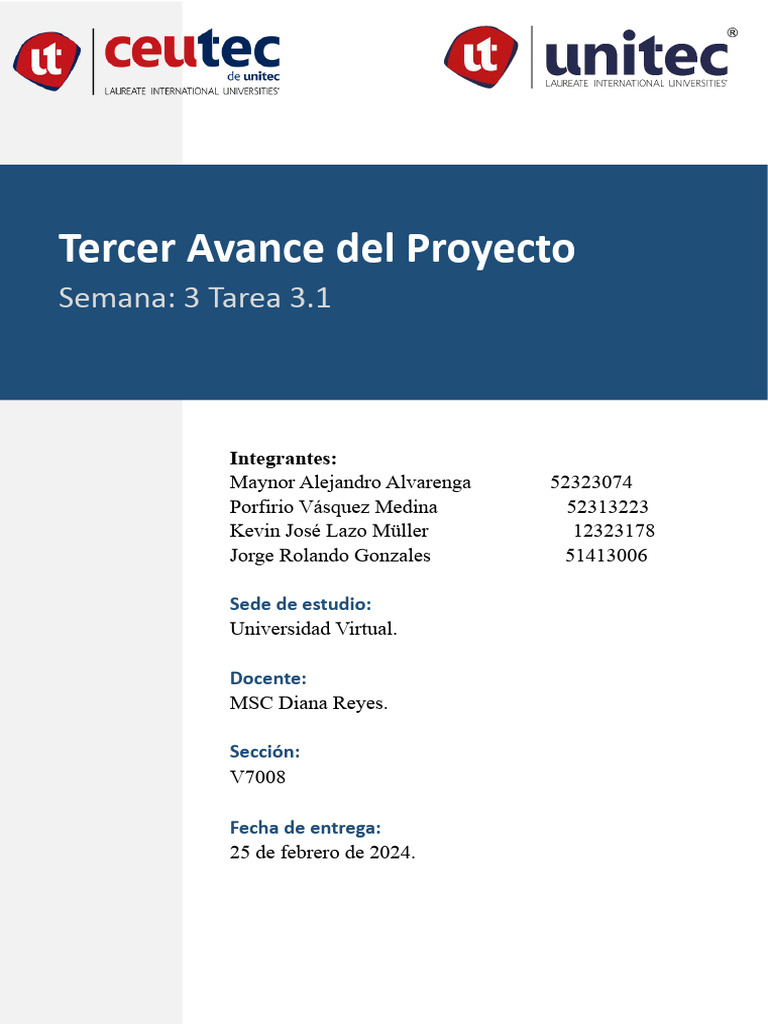 tercer avance del grupo | PDF | Marketing | Producto (Negocio)