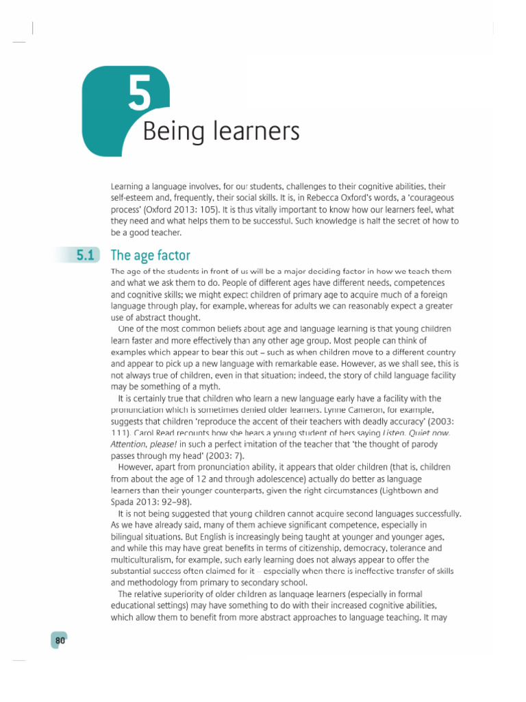 Being Learners Pdf