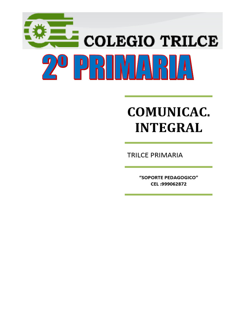 Comun Integ I Bim | PDF