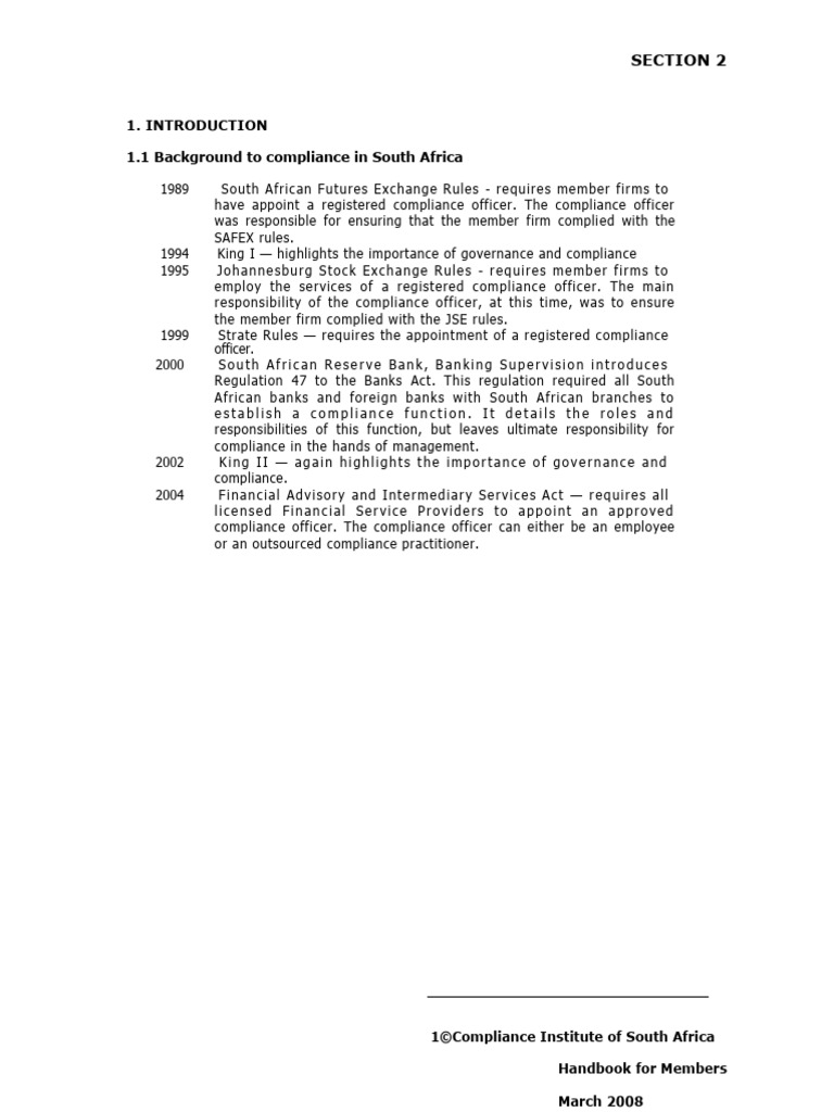 Handbook On Compliance - Compliance Institute | PDF | Regulatory Compliance | Audit