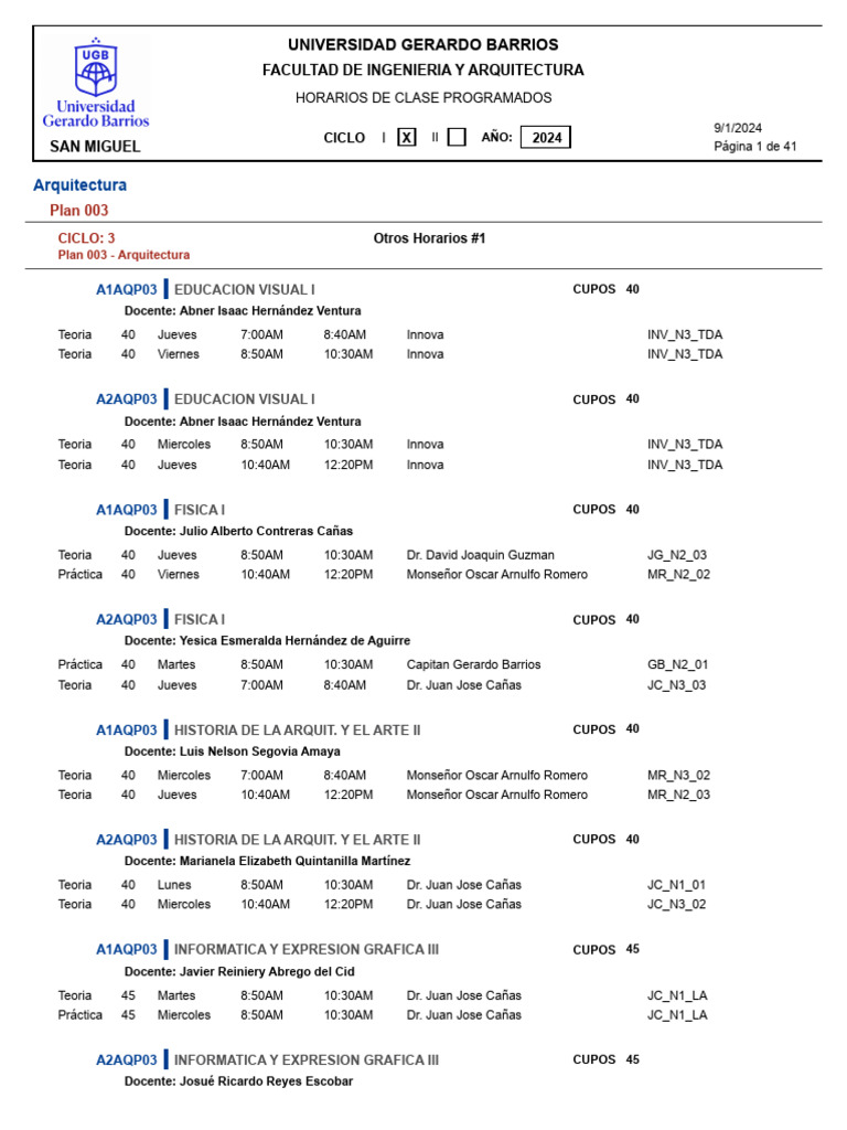 Sm Facultad Ingeniería Y Arquitectura I 2024 Pdf Science