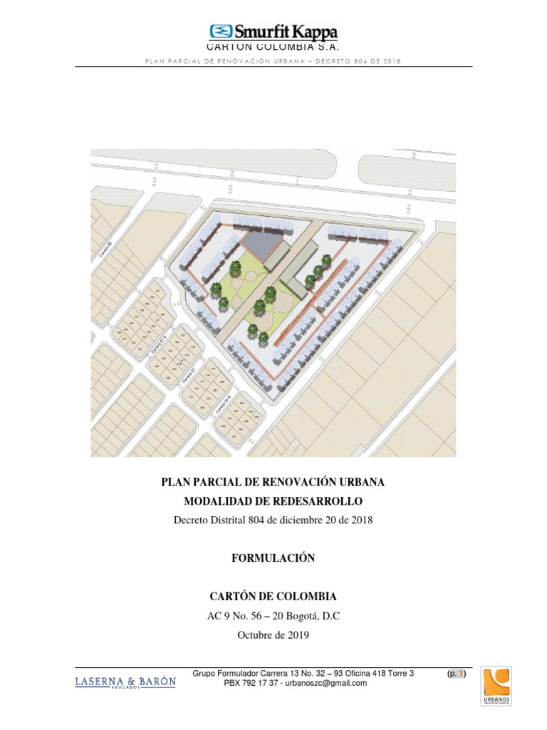 Fin Dts Formu Ppru Carton Col | PDF | Peatonal | Accesibilidad