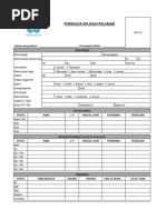 Form Interview Baru | PDF