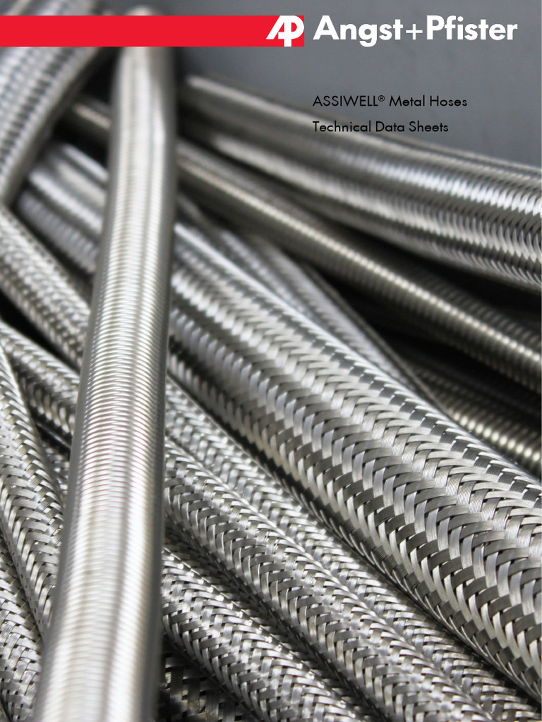 ASSIWELL® Metal Hoses Specifications | PDF | Hose | Stainless Steel