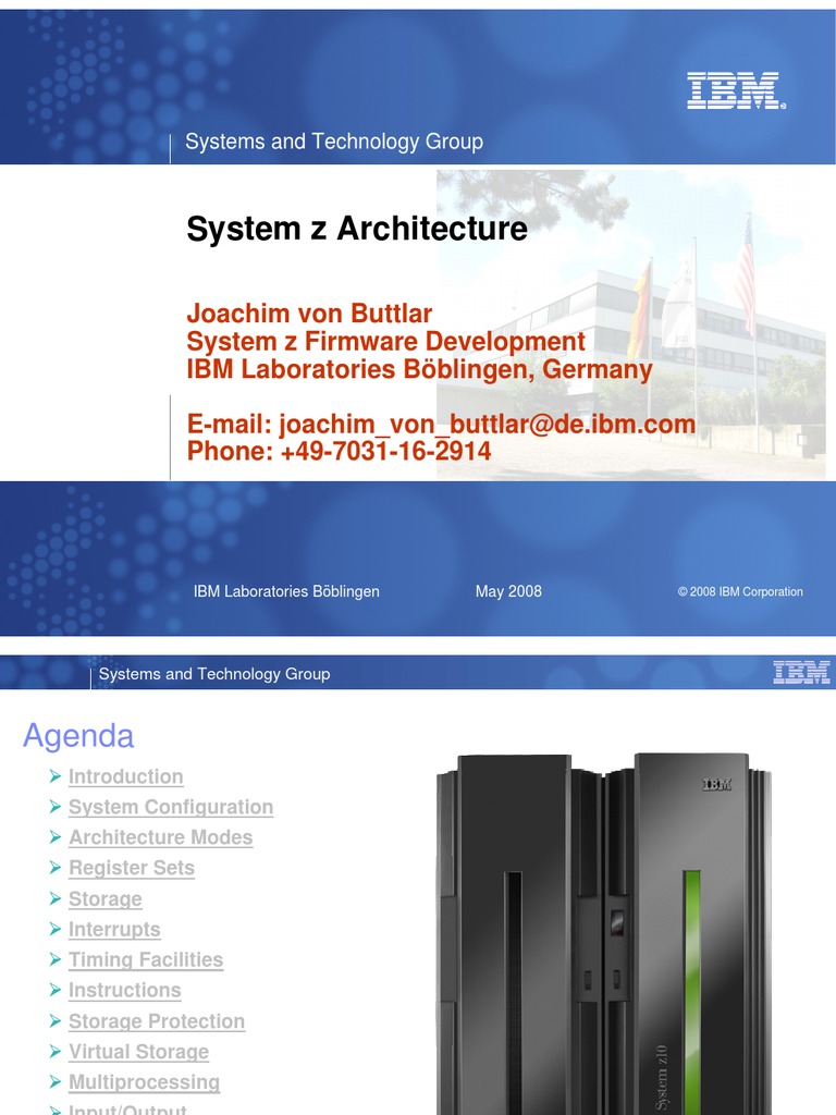 Systemz Architecture Course | PDF | 64 Bit Computing | Computer Architecture