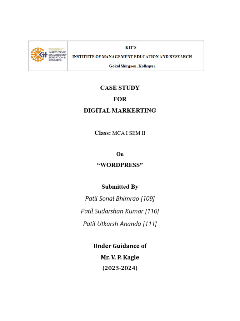 Wordpress | PDF | Menu (Computing) | Word Press