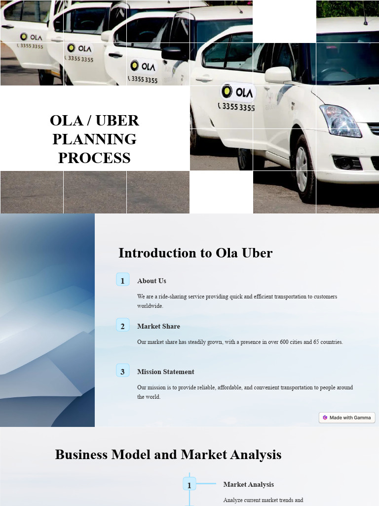 Ola Uber Planning Process | PDF | Business Model | Marketing
