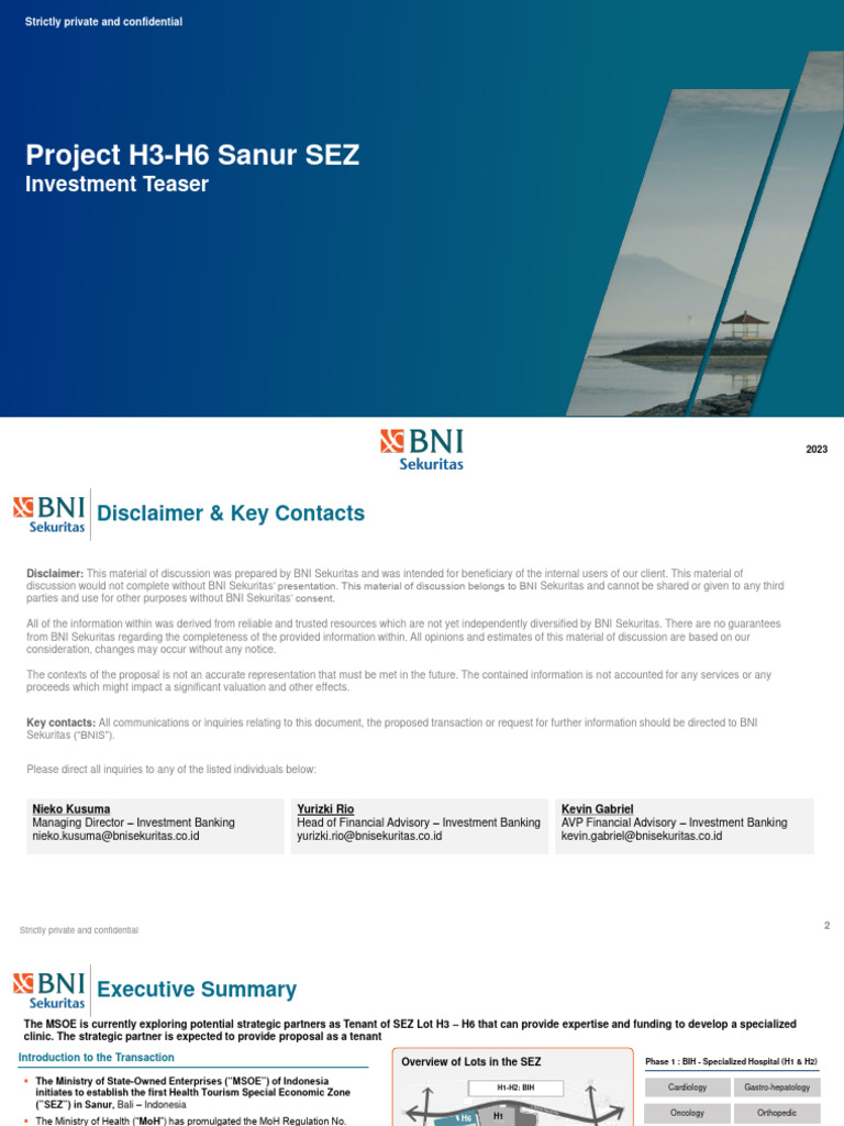 Project Bali - General Teaser H3-H6 Jul23 (4) (Jack) | Download Free PDF | Bali | Medicine