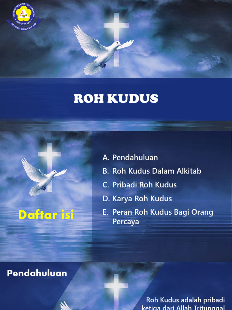 PPT 4 - Roh Kudus | PDF