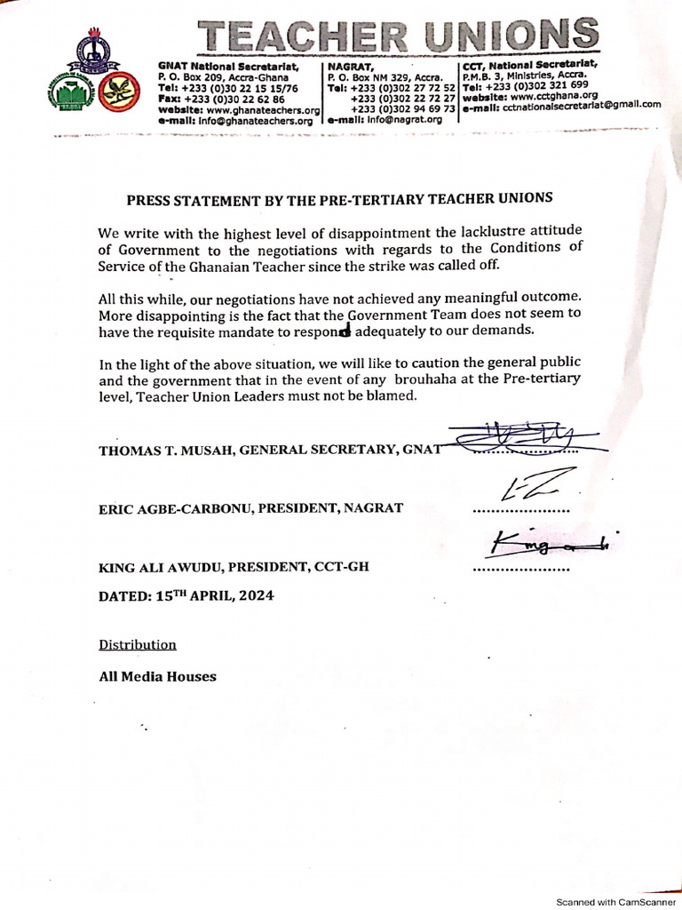 Press Statement | PDF