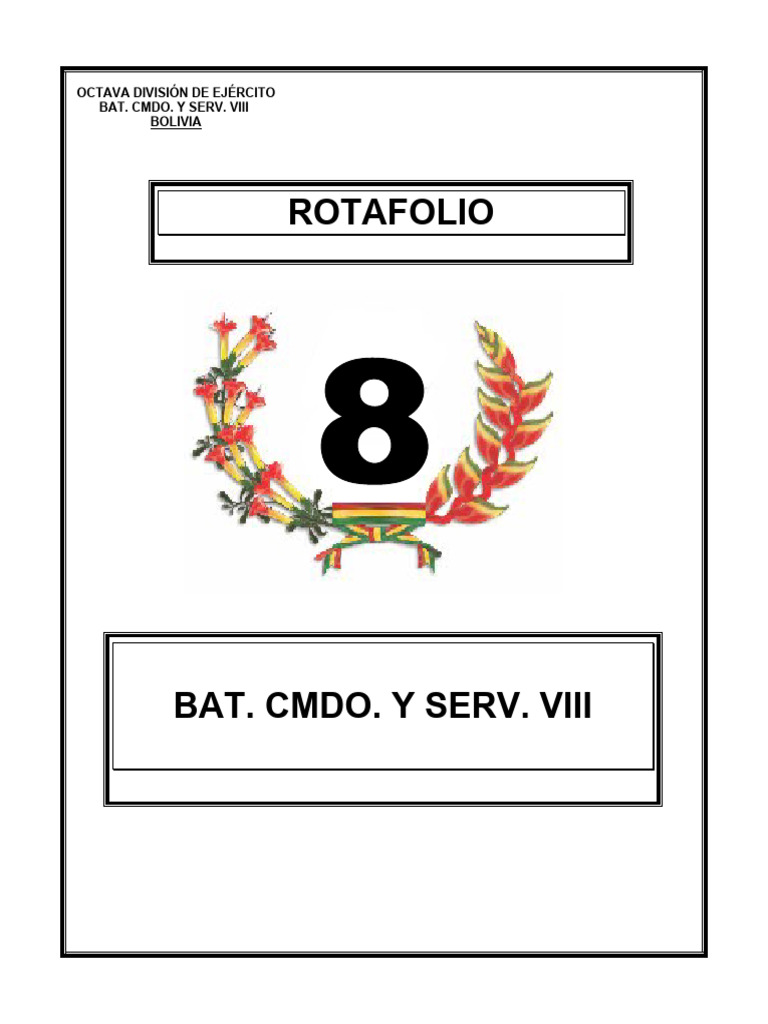 Caratula Rotafolio | PDF