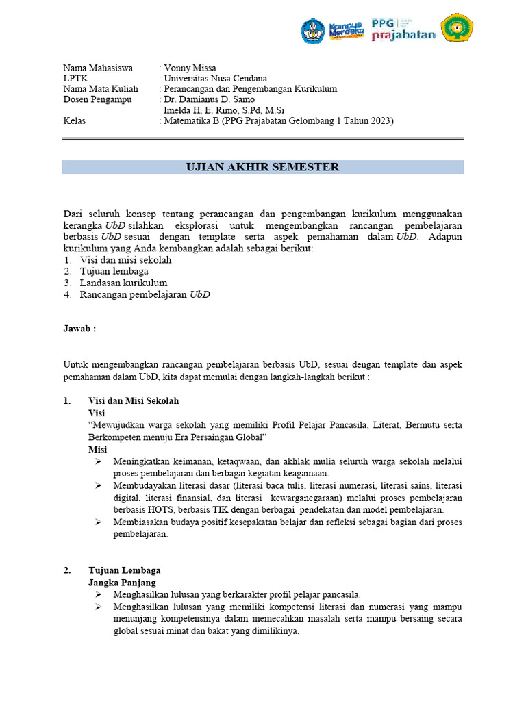 Uas PPK | PDF | Ilmu Sosial | Seni