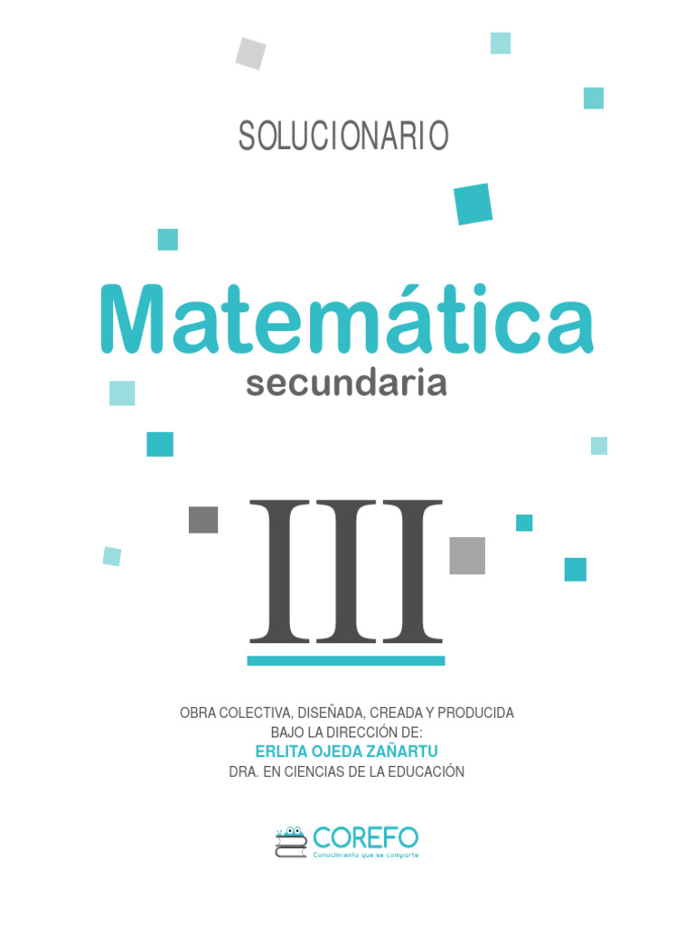 Solucionario Matematica | PDF