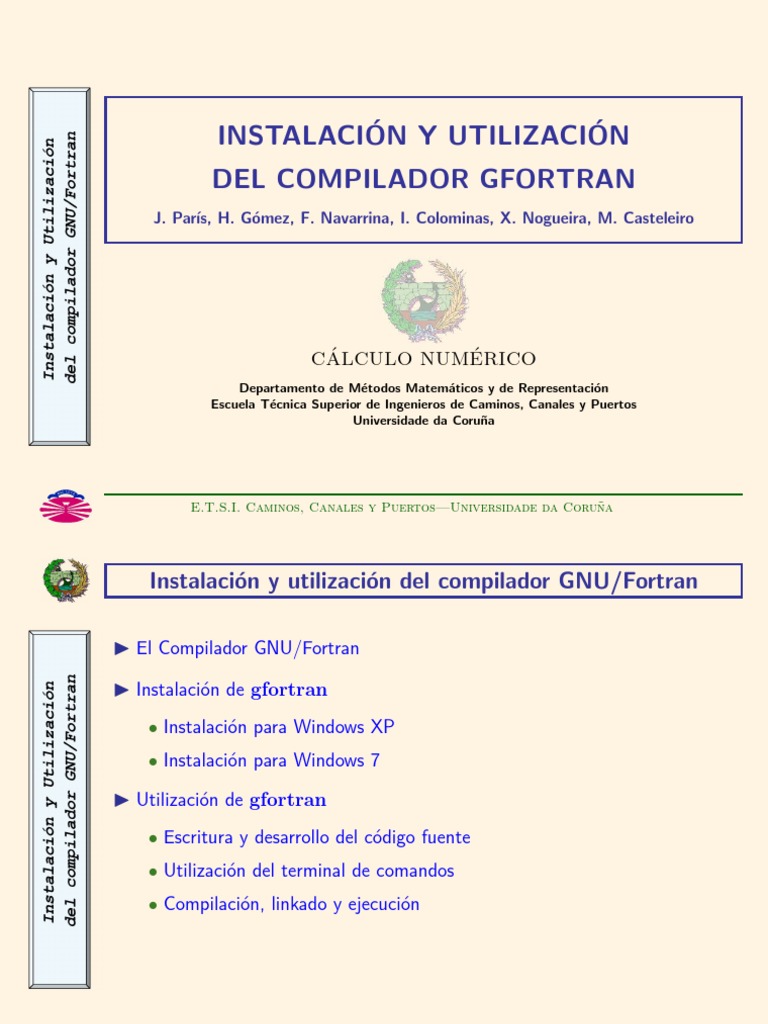 1 Instalacion Gfortran | PDF | Ñu | Archivo de computadora