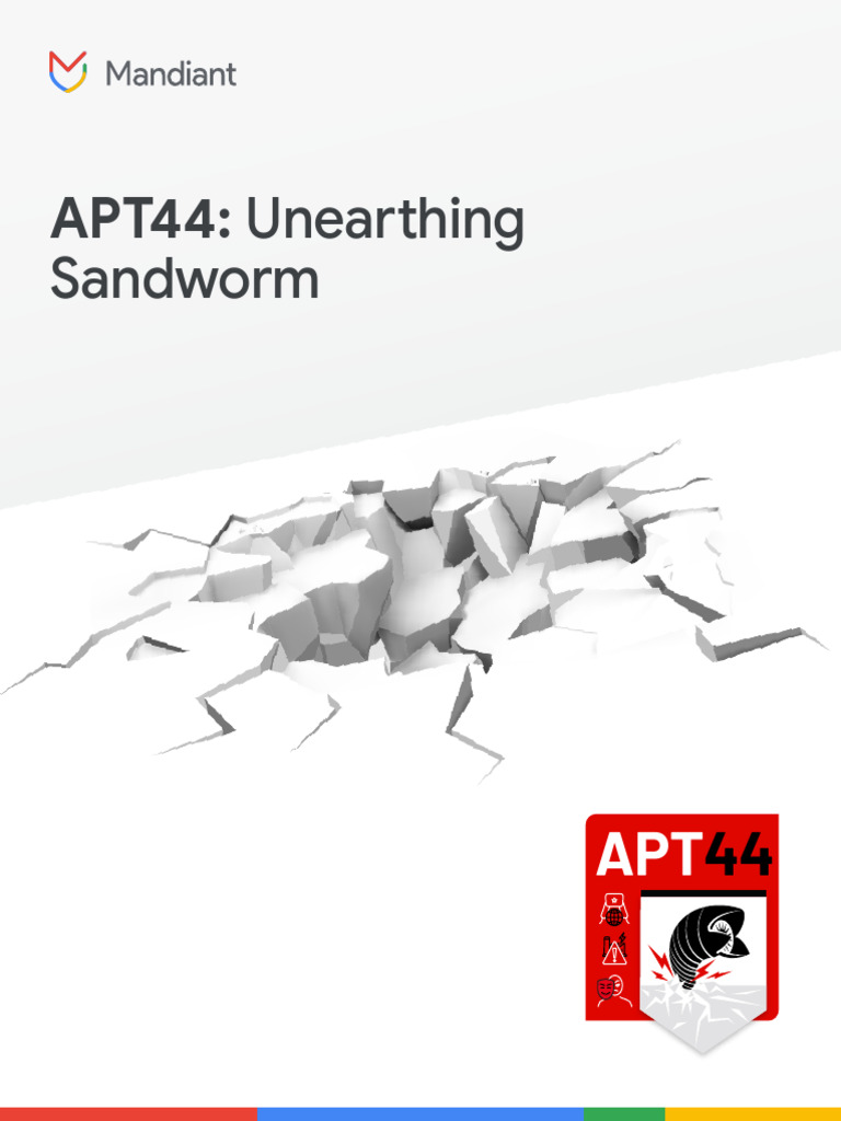 APT44: Sandworm Cyber Threat Analysis | PDF | Cyberwarfare | Security