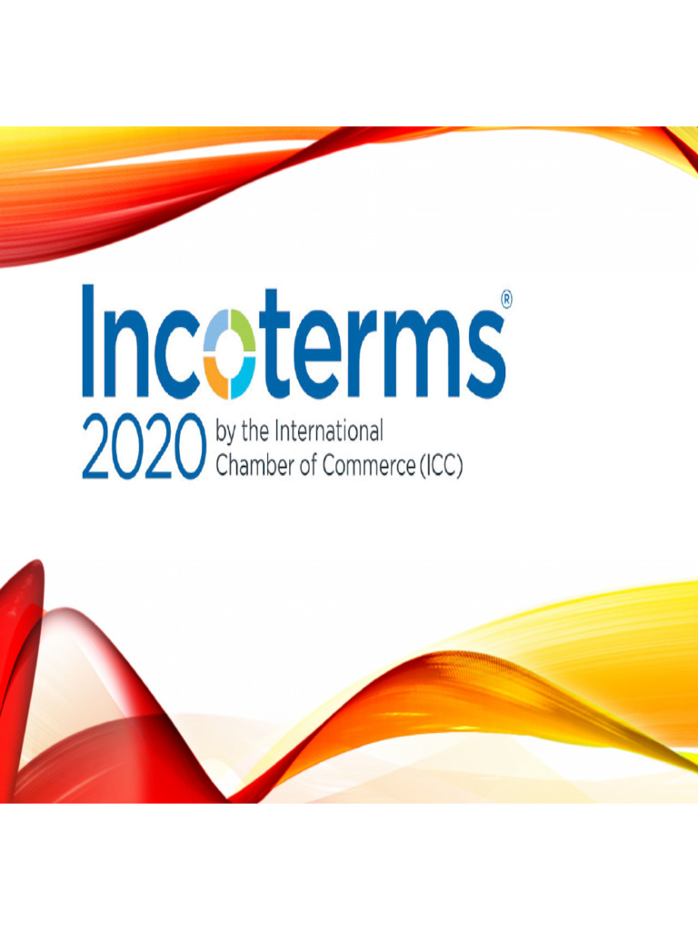 Incoterms 2020 Ok | PDF | Comercio | Gestión de la cadena de suministro