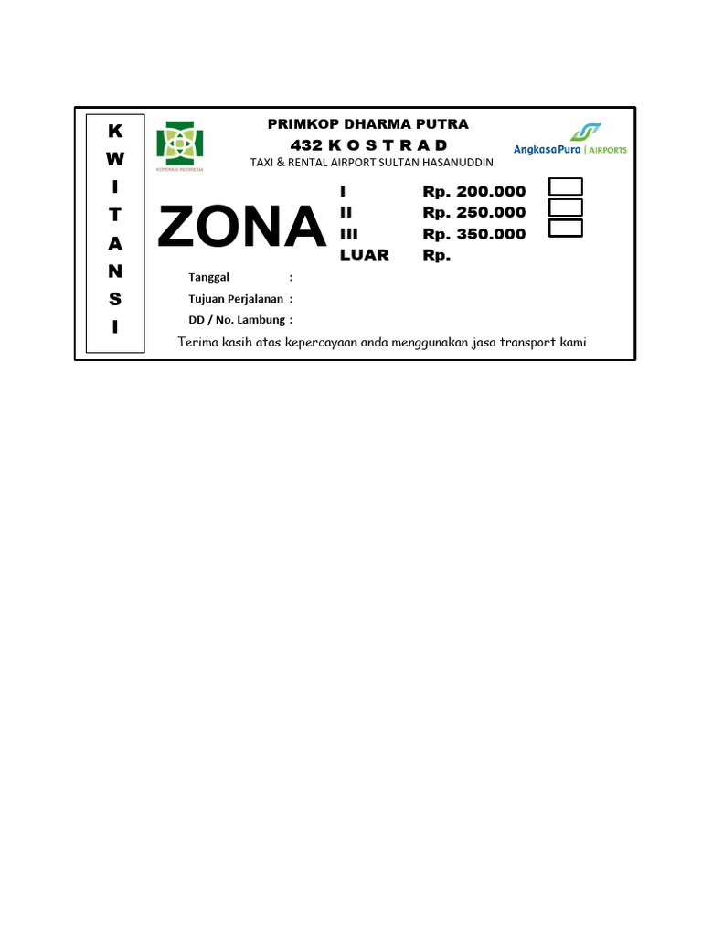 Taksi Bandara Sultan Hasanuddin | PDF