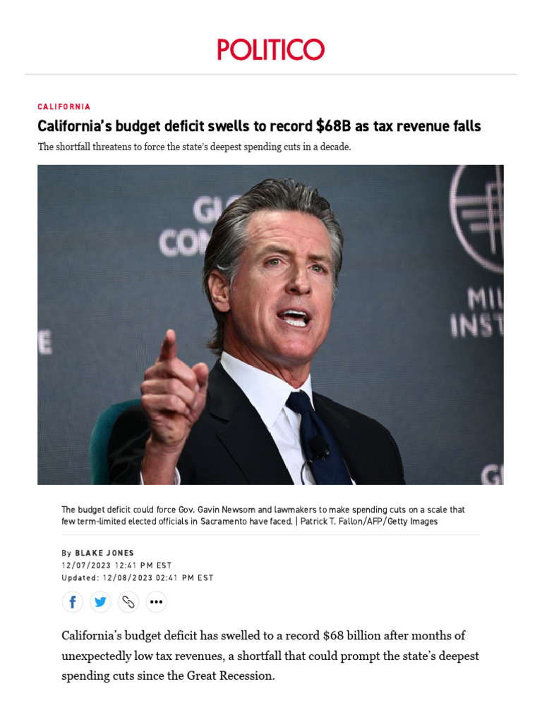 Article | PDF | Government Budget Balance | Budget