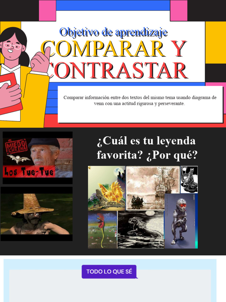 Comparar y Contrastar con Diagramas Venn | PDF