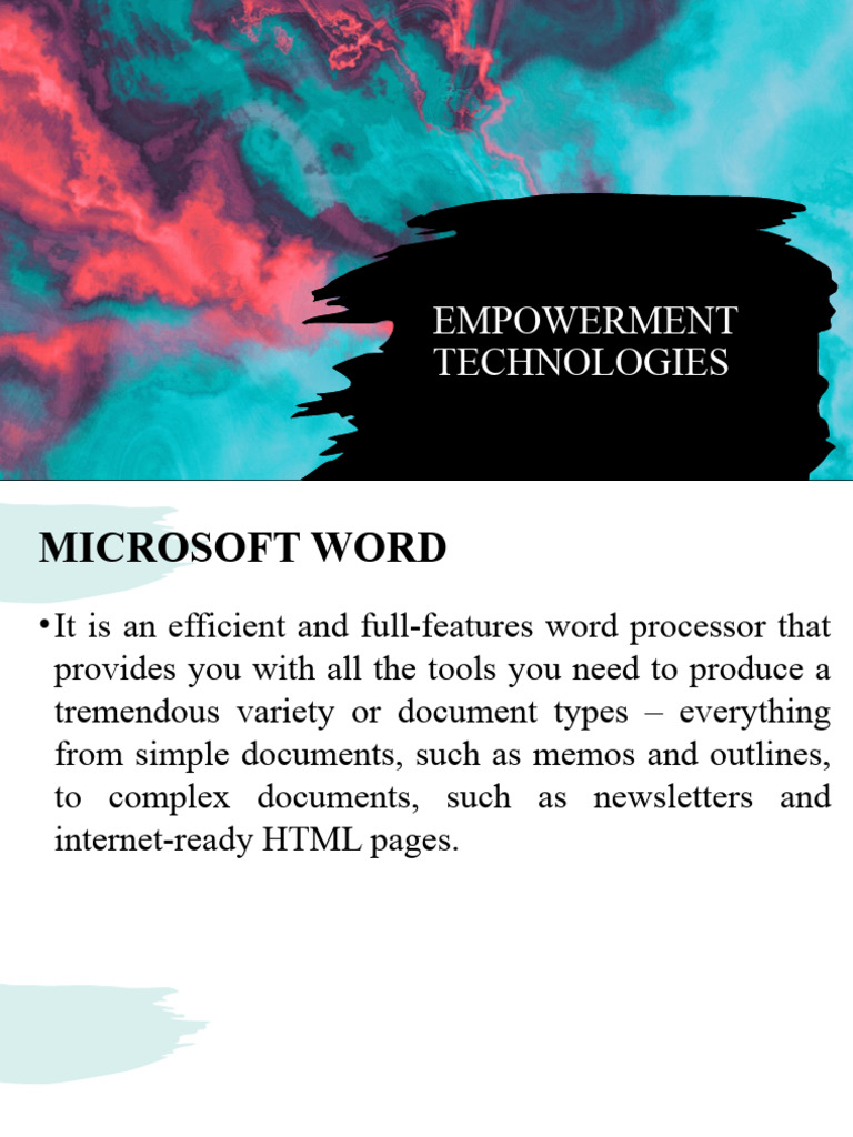 Advanced Productivity Tool - Ms Word | PDF | Microsoft Word | Computing