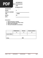 Grade 2 Life Skills Assessment Term 4 | PDF | Learning | The Arts