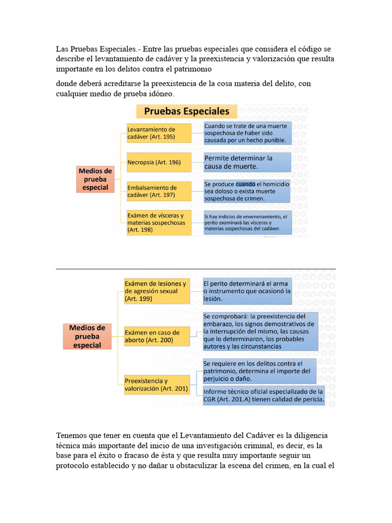 Las Pruebas Especiales Olga | PDF | Ciencia forense | Crímenes