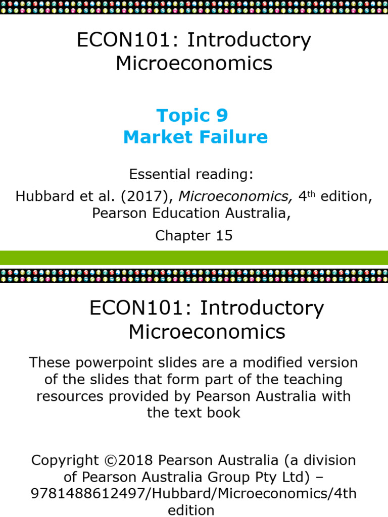 ECON101 Notes 5 | Download Free PDF | Externality | Microeconomics