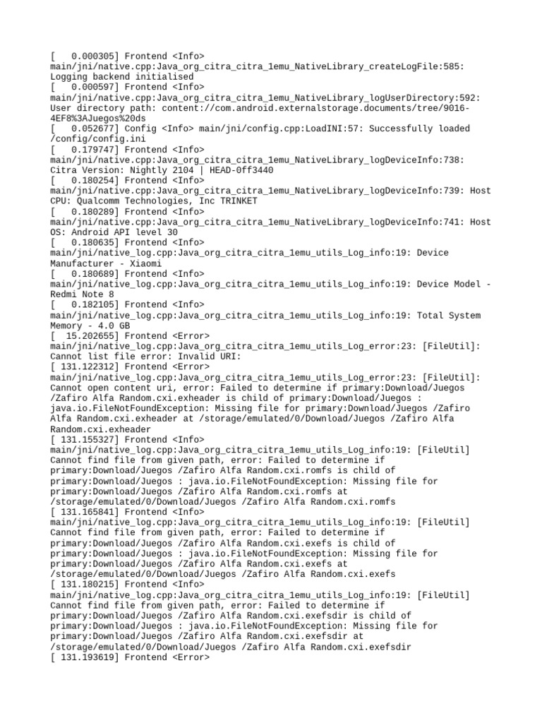 Citra Log | PDF | Computer Science | Computer Engineering