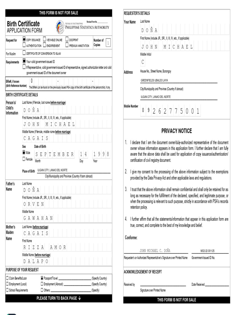 Birth Editable | Download Free PDF | Birth Certificate | Identity Document