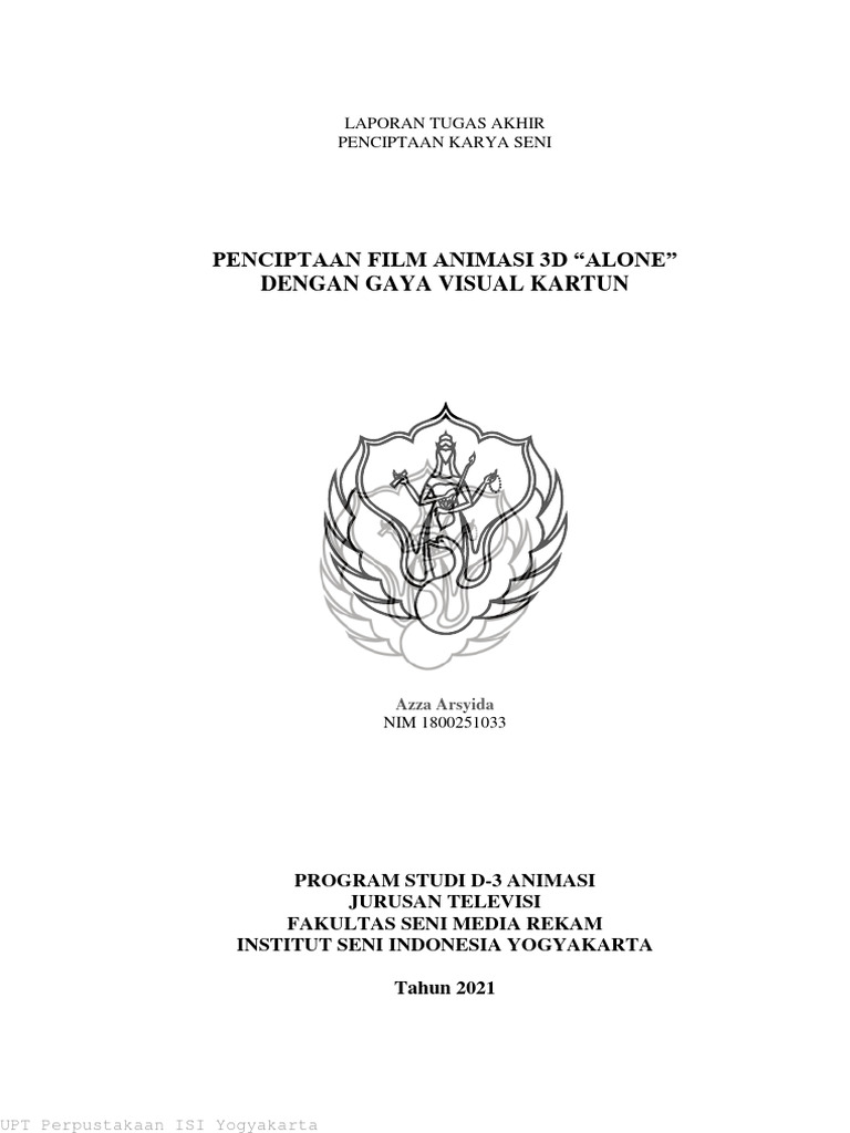 Skripsi Gaya Visual Kartun | PDF