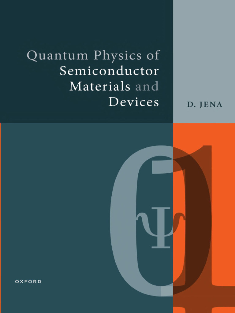Quantum Physics of Semiconductor Materials and Devices | PDF ...