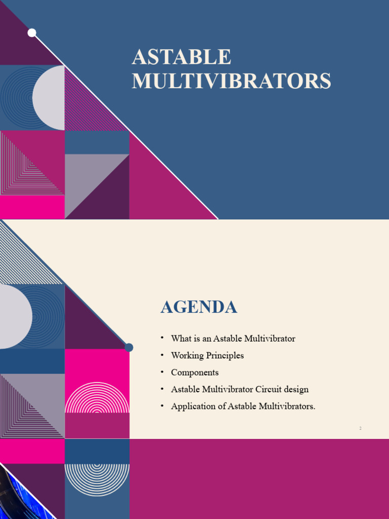 Astable Multivibrators: Design & Applications | PDF | Analog Circuits ...