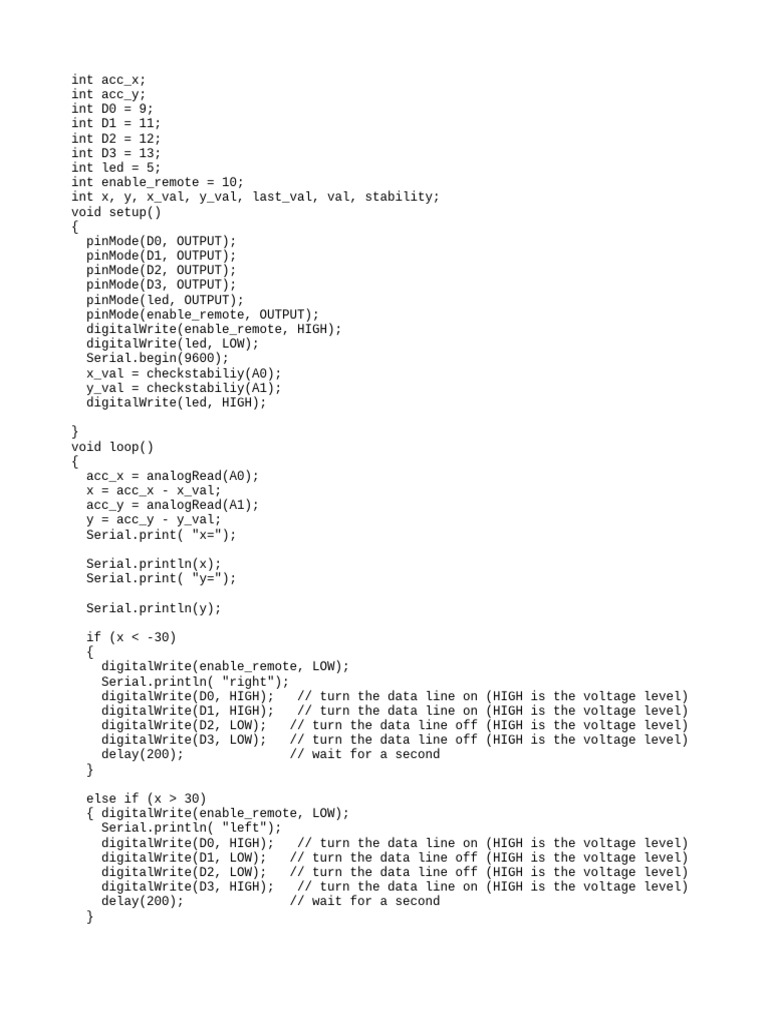 arm-remote-code-1-pdf-electronics-electrical-engineering
