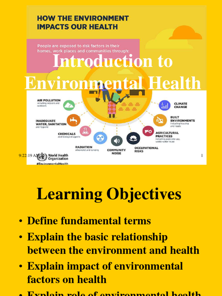 environmental health | PDF | Environmental Health | Hazards