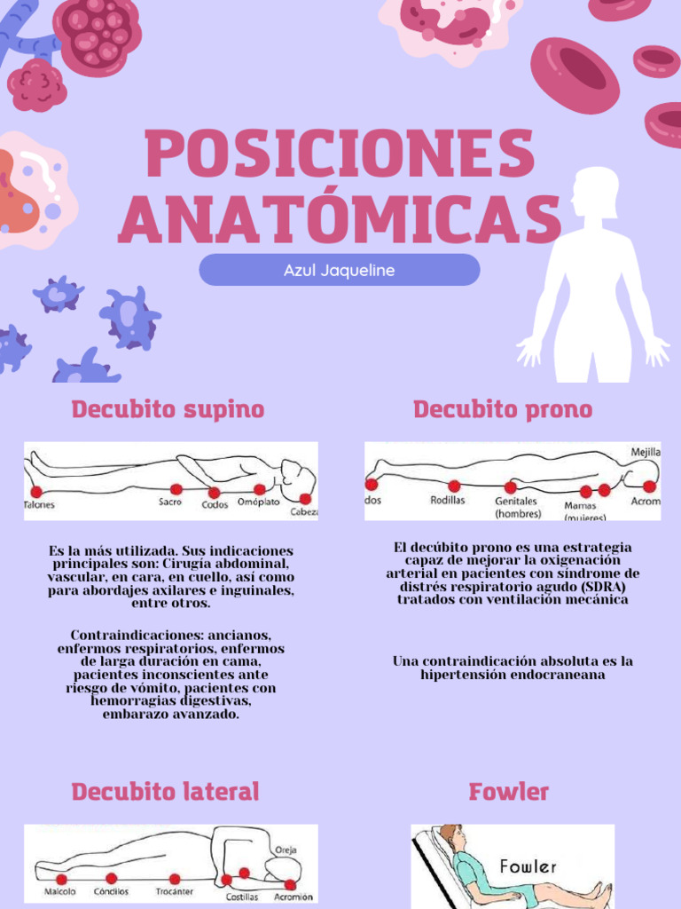 Posiciones Anatomicas y Traslado de Pacientes | PDF | Sistema ...