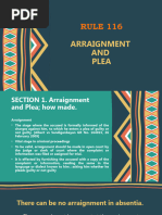 Arraignment Process Explained | PDF | Arraignment | Plea