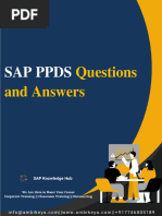 PPDS IPPE Master Data Creation Process in SAP S4HANA | PDF | Computing