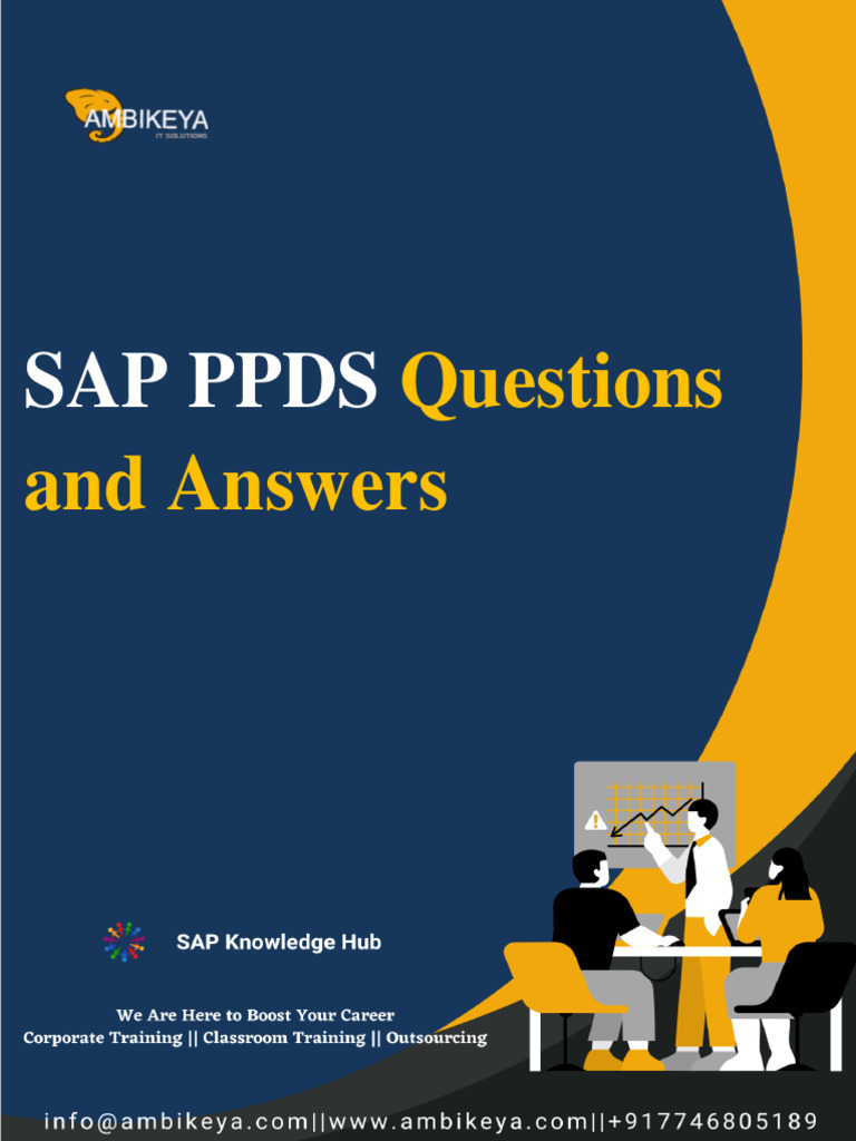 Sap Ppds Interview Questions And Answers Ambikeya Pdf Supply Chain Scheduling