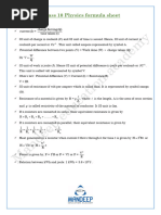 9th Maths Formula Booklet - Shobhit Nirwan | PDF